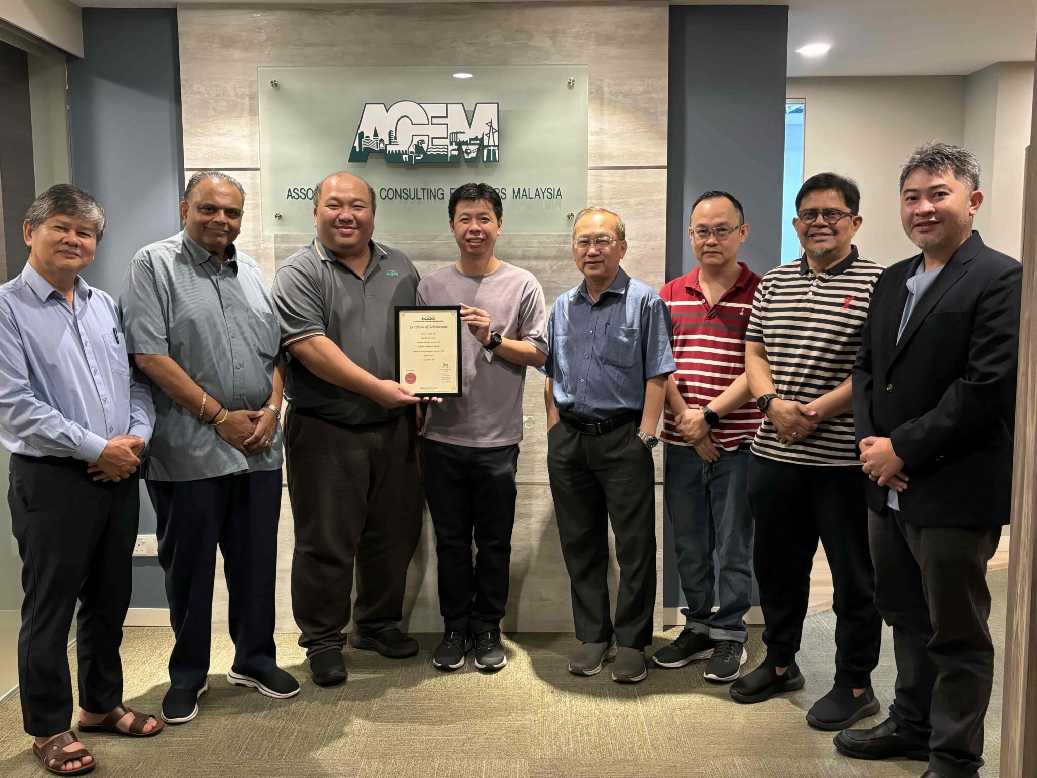 ACEM Competent IOW (ACIOW) Certificate Ceremony